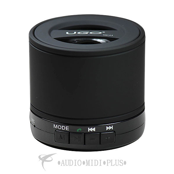 UGO Black Portable Bluetooth Speaker with SD Card Playback | Reverb