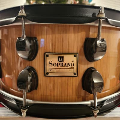 Incredibly Rare Le Soprano Proline Tanganika Walnut 6.5x14 | Reverb