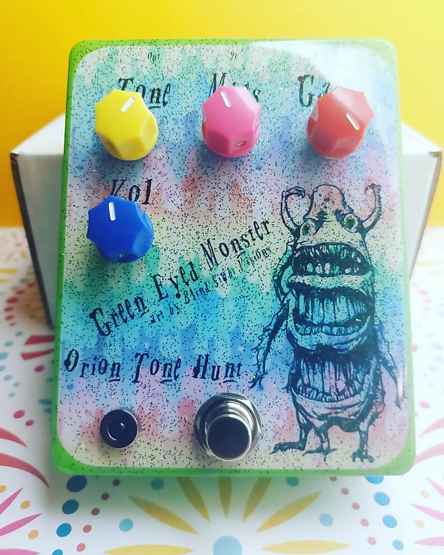 Orion Tonehunt Green Eyed Monster 2023 Green w sparkle epoxy | Reverb