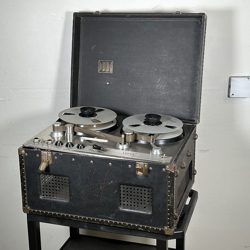 Vintage Ampex 300 Transport Reel to Reel w/ Original Case | Reverb