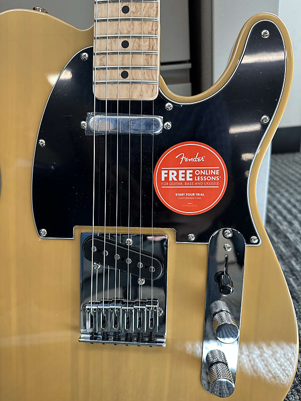 New Fender Squire telecaster loaded Pickguard and control | Reverb