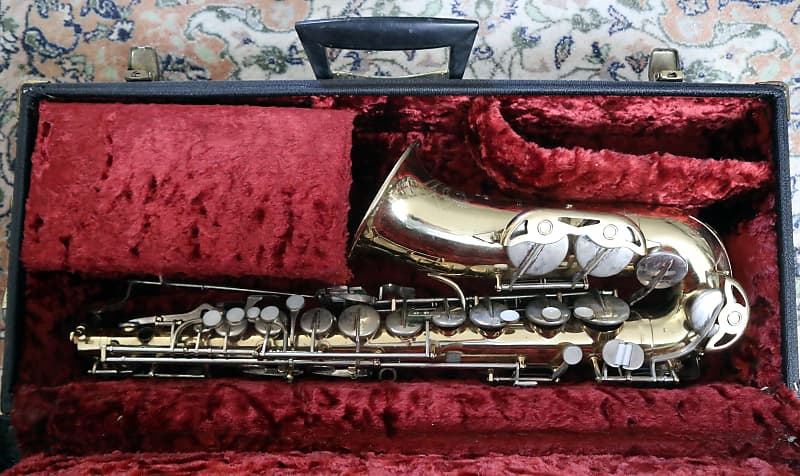 Parisian Ambassador Alto Saxophone by Olds (France) | Reverb