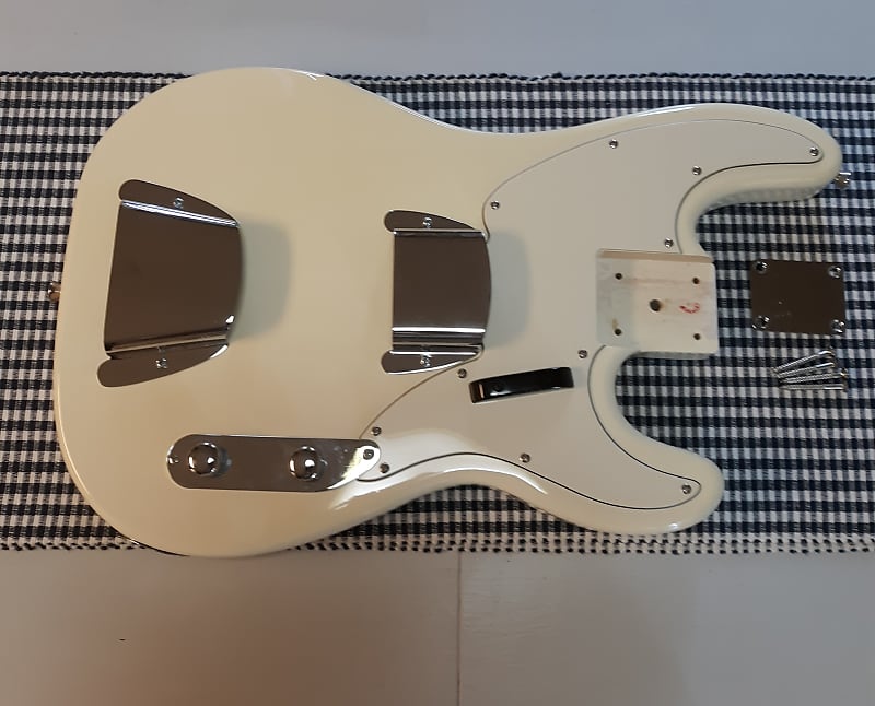 Jay Turser Tele Bass Body 2003-2005 - Olympic White | Reverb