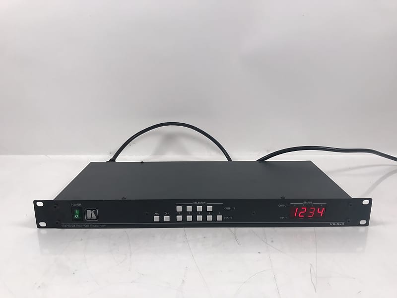 Kramer VS-5x4 Vertical Interval Video Switcher Rack Mount | Reverb