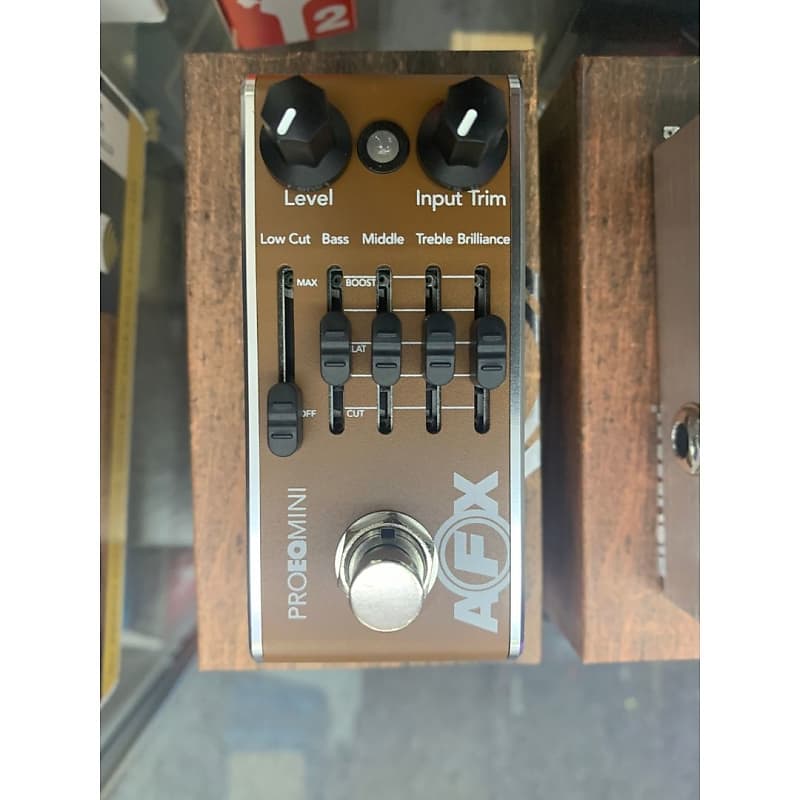 Fishman PRO-AFX-EQ2 (AFX Pro EQ Mini Acoustic Preamp & EQ | Reverb