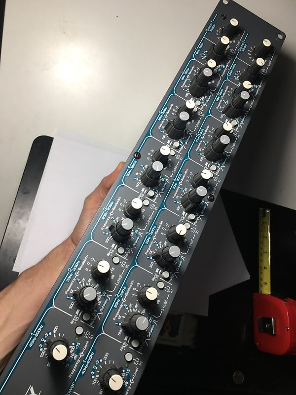 Ashly PQX 572 Stereo 7-band Parametric Equalizer | Reverb