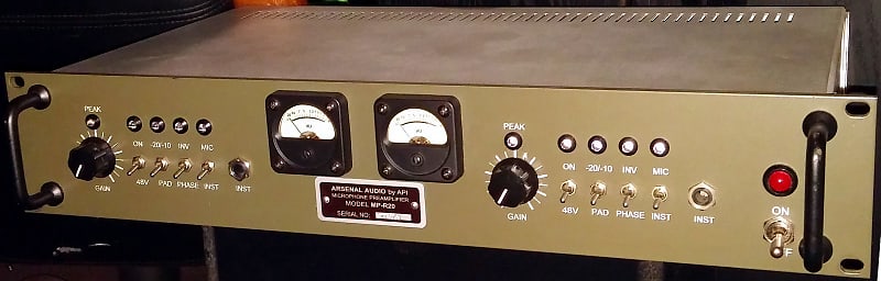 API Arsenal Audio (JDK) MP-R20 2 channel microphone | Reverb