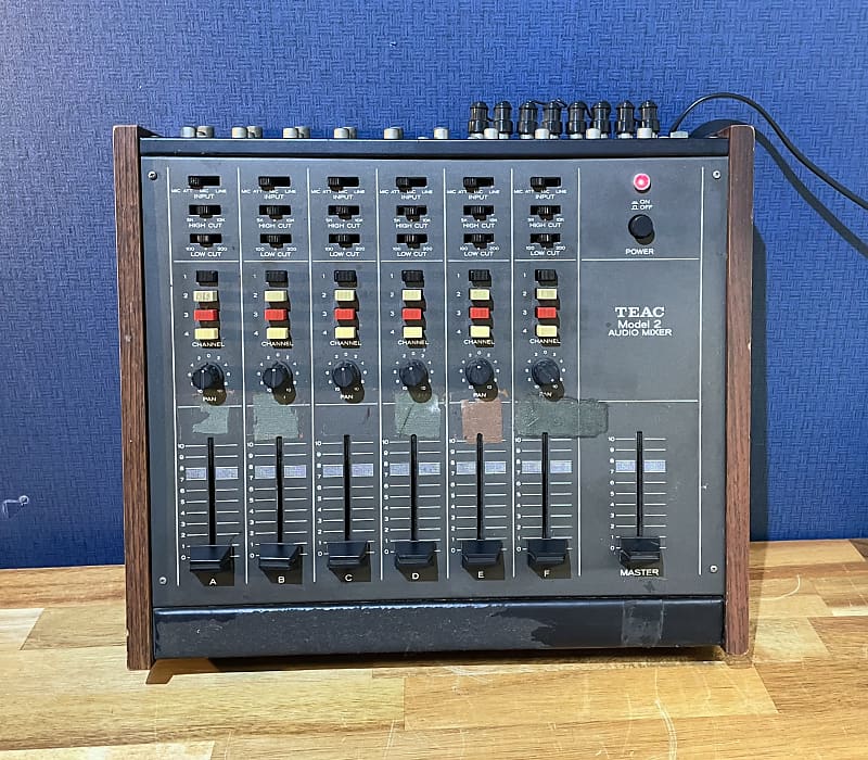 Teac Model 2 Vintage Analog Mixer 6 inputs / Great Saturation | Reverb