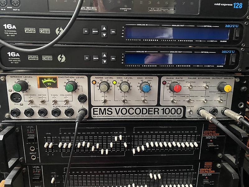 EMS Vocoder 1000 1974 Silver | Reverb