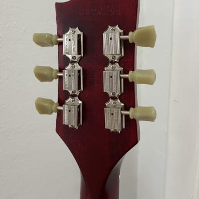 Gibson Double Cut Baritone / Bass VI / EB6 2019 Worn red | Reverb