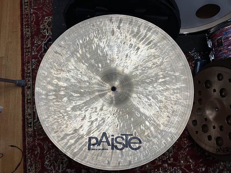 22" Paiste Masters Dark Crisp Ride 3159g | Reverb