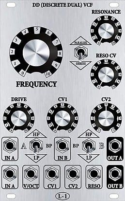 L-1 Discrete Dual VCF | factory assembled, store demo unit | Reverb