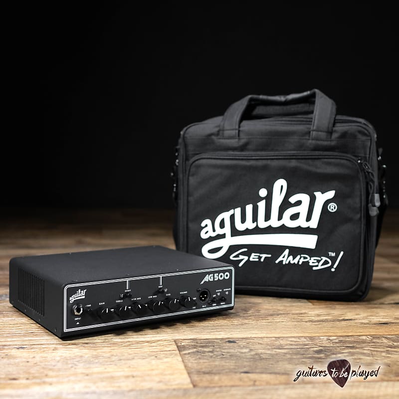 Aguilar AG500 V2 500 Watt Bass Amp Head w/ Carry | Reverb Australia