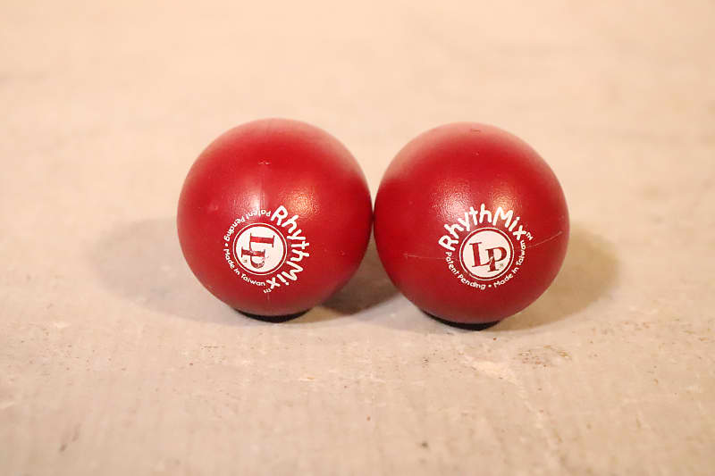 Latin Percussion LP Red Egg Shakers 2pk | Reverb UK
