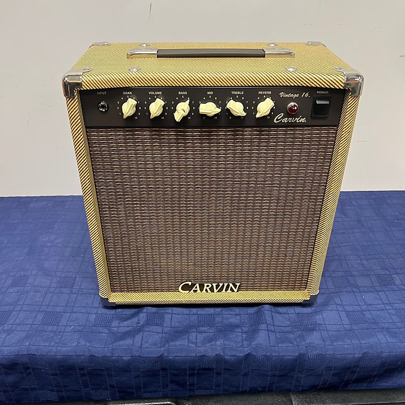 Used Carvin Vintage 16 Tube Guitar Amp Amplifier with | Reverb