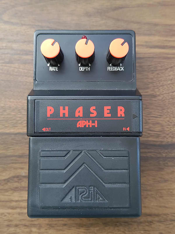 Aria APH-1 Vintage Phaser 1980's - Black | Reverb