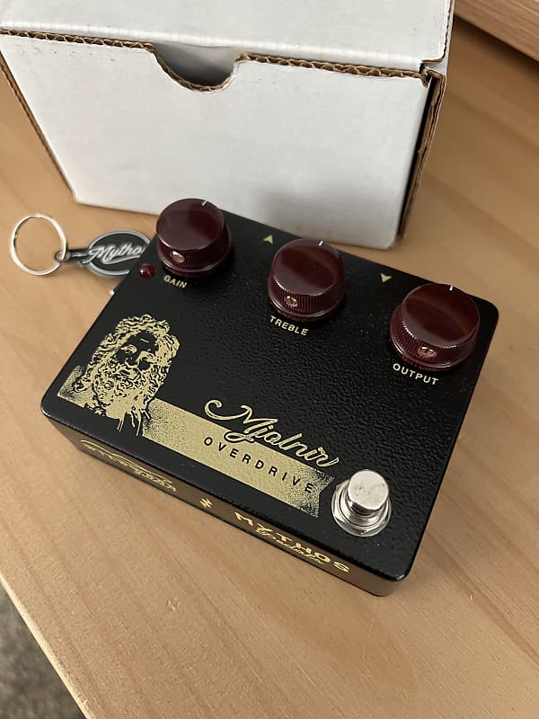 Mythos Pedals Wildwood Mjolnir Klon Pedal Drive | Reverb
