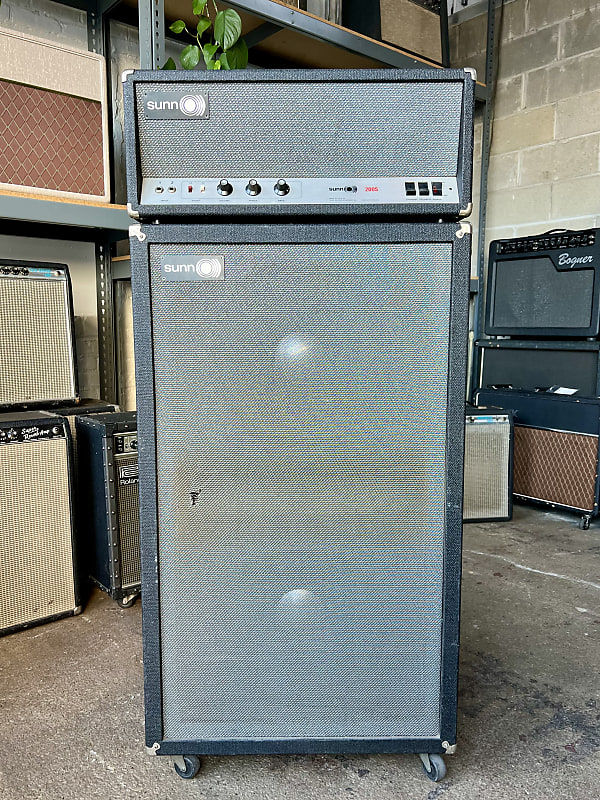 Ca.1970 Sunn 200S with 2x15 Cabinet | Reverb