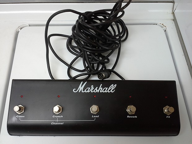 Marshall 5 button footswitch for Marshall JCM 2000 TSL amps | Reverb