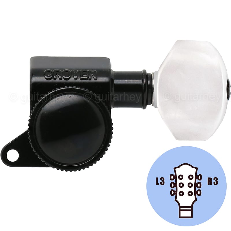 NEW Grover 505 Mini Roto-Grip L3+R3 Locking Rotomatic | Reverb Canada