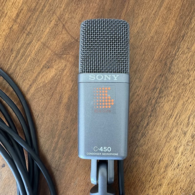 Sony C-450 Condenser Microphone 1980s | Reverb
