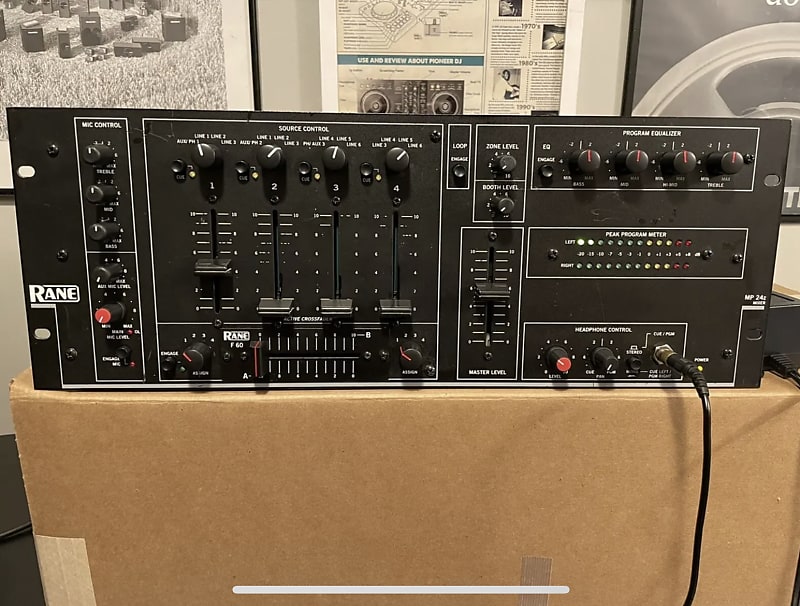 Rane MP24Z 19” Rackmount Stereo Club DJ Mixer MP 24Z | Reverb