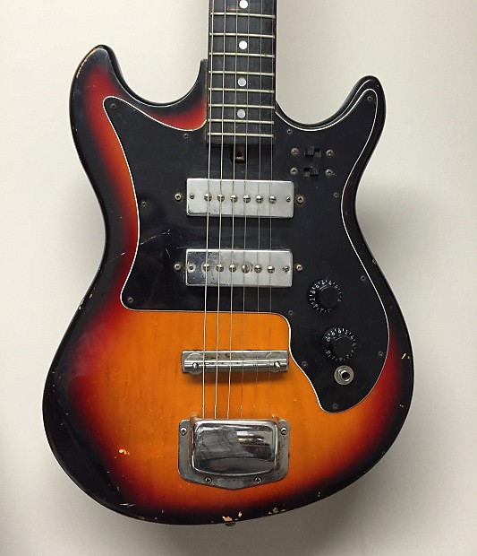 Harmony H 802 70's Sunburst | Reverb