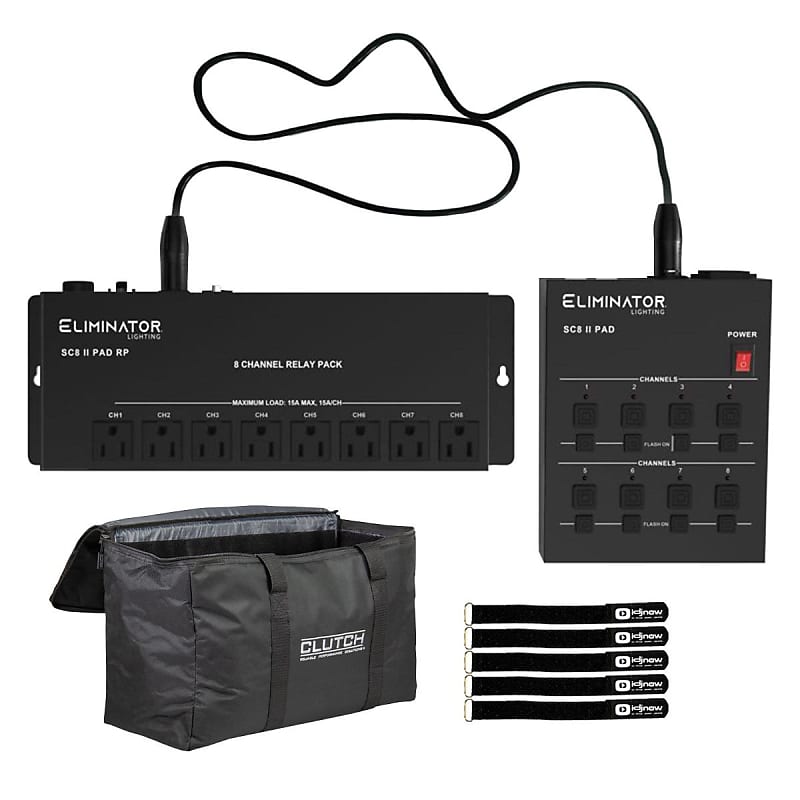Eliminator Lighting SC8 II PAD SYSTEM Analog On/Off Lighting | Reverb