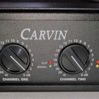 Carvin DCM1000 Stereo 1000W RMS Power Amplifier | Reverb