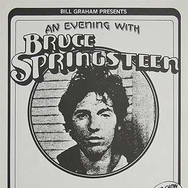 Bruce Springsteen Original Winterland Ballroom, San | Reverb