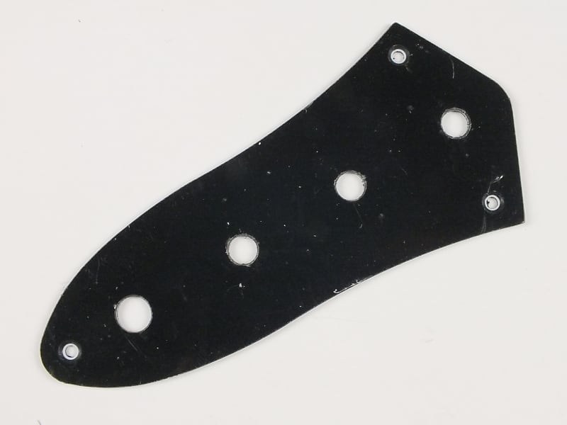 Black BWB 3 ply Control Plate for Jazz J Bass style guitars | Reverb
