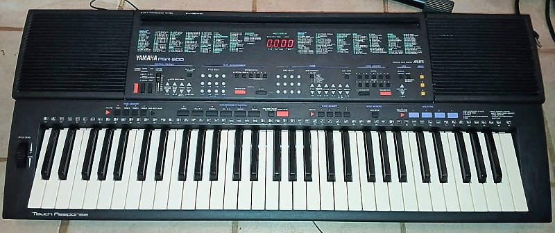 Yamaha PSR-500 Workstation Keyboard Piano Synth MIDI 1990s | Reverb