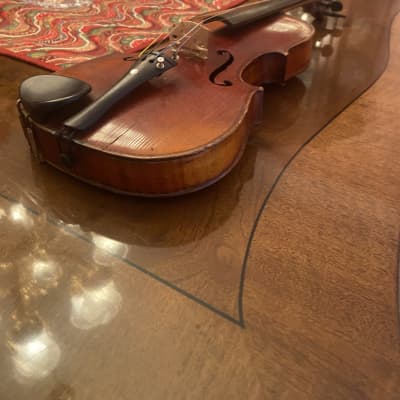 Vintage German Violin and Tourte Bow 1905 era | Reverb