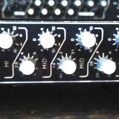 RARE Harrison 32C Channel Strip, EQ 1970 black_Two Pieces | Reverb