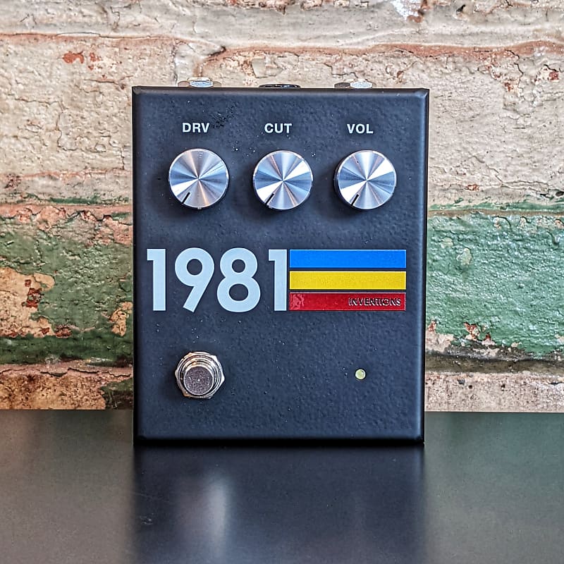 1981 Inventions DRV No3 Black | Reverb