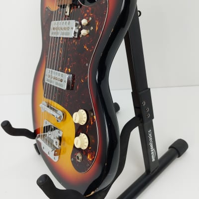 1960s Teisco Model 4010D Electric Guitar- Sunburst MIJ | Reverb