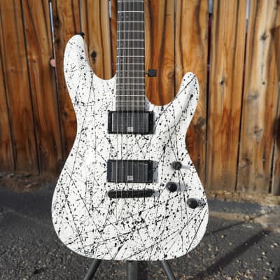 Schecter DIAMOND SERIES C-1 Ink Bomb 6-String Electric Guitar | Reverb