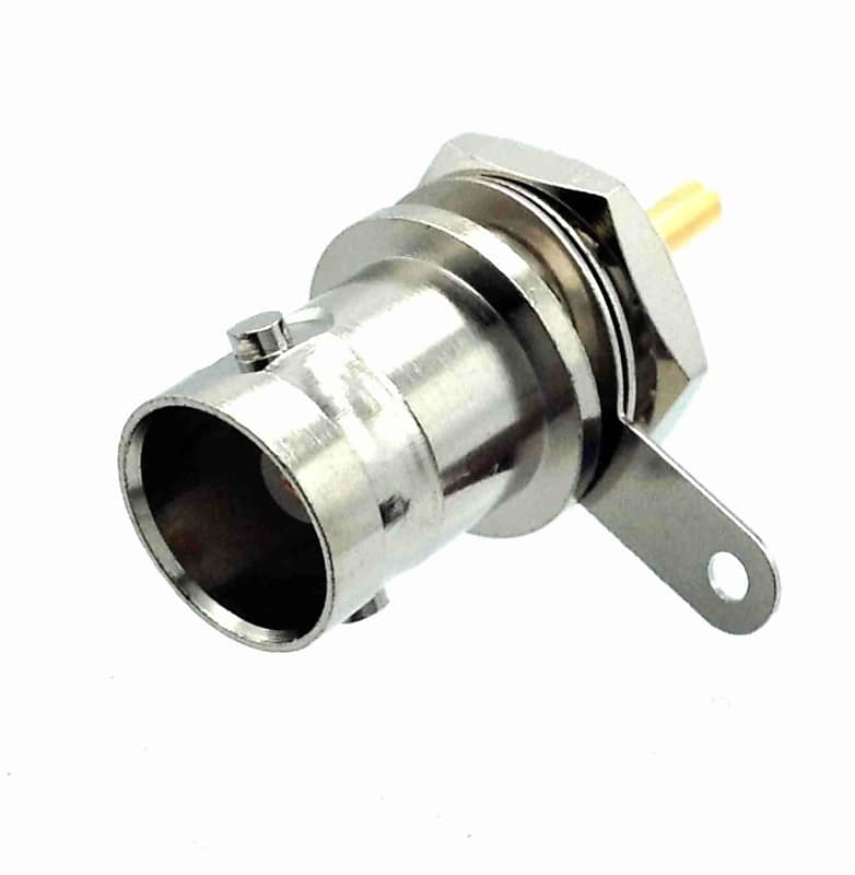BNC Female Panel Mount - Solder Type | Reverb