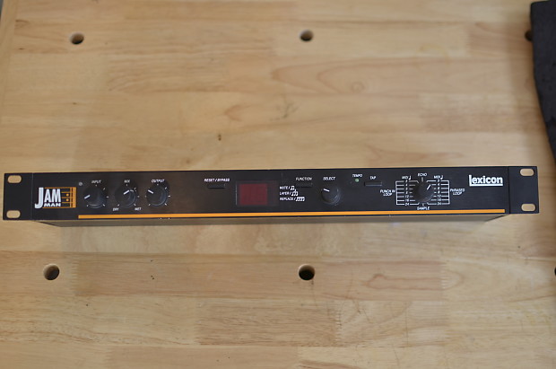 Lexicon Jam Man Rack Mounted Delay & Looper Effects Processor | Reverb