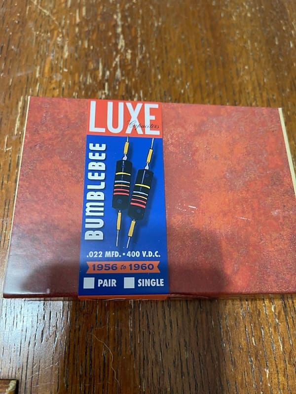 Luxe Oil-Filled .022mF Bumblebee Capacitors 2022 | Reverb
