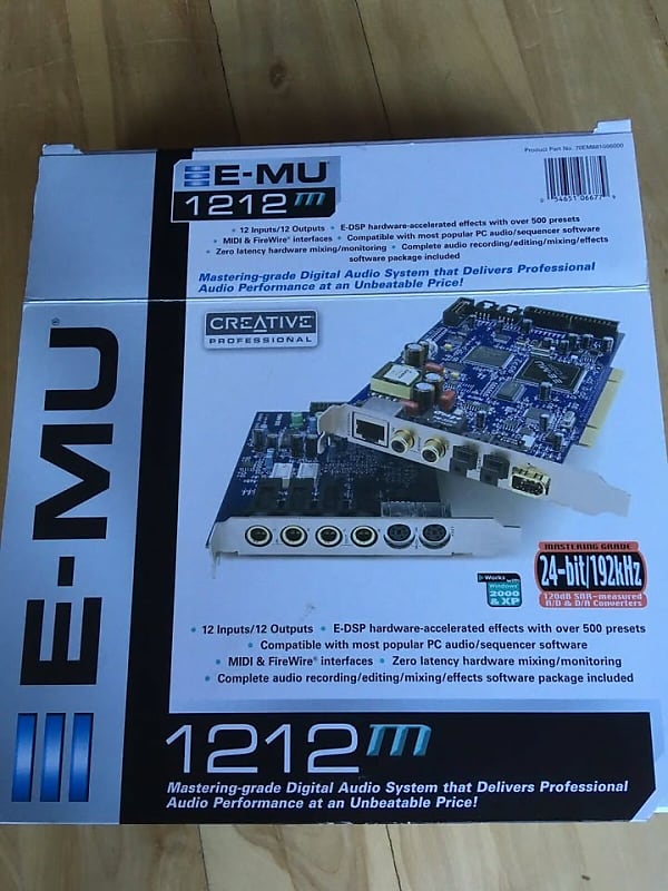 E-MU Systems 1212m and 1616 | Reverb