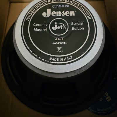 MINT! Jensen Jet Series Raptor C12/100-RT-16 100w 12 Inch, 16 | Reverb