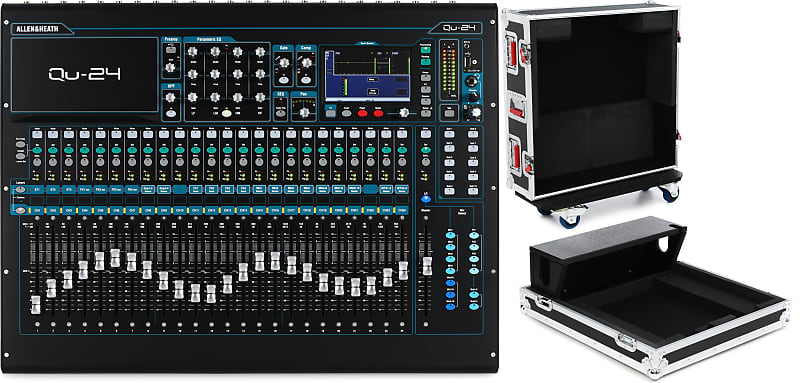 Allen & Heath Qu-24 24-channel Digital Mixer - Chrome Edition | Reverb