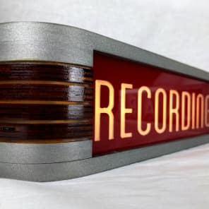 RECORDING Warning Light - Metallic/Red | Reverb