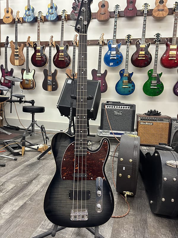 Aio Tb4 Bass Black Burst Reverb