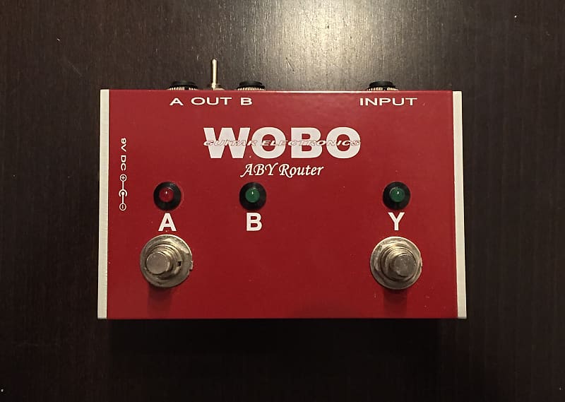 True Bypass WOBO ABY router switch limited edition Original | Reverb