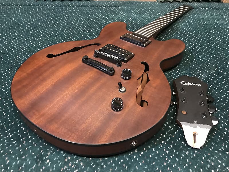 Epiphone Dot Hollowbody Electric Guitar for parts or | Reverb