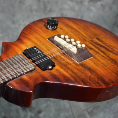 Custom Made Venetian Electric Flame Maple Top Solid body | Reverb