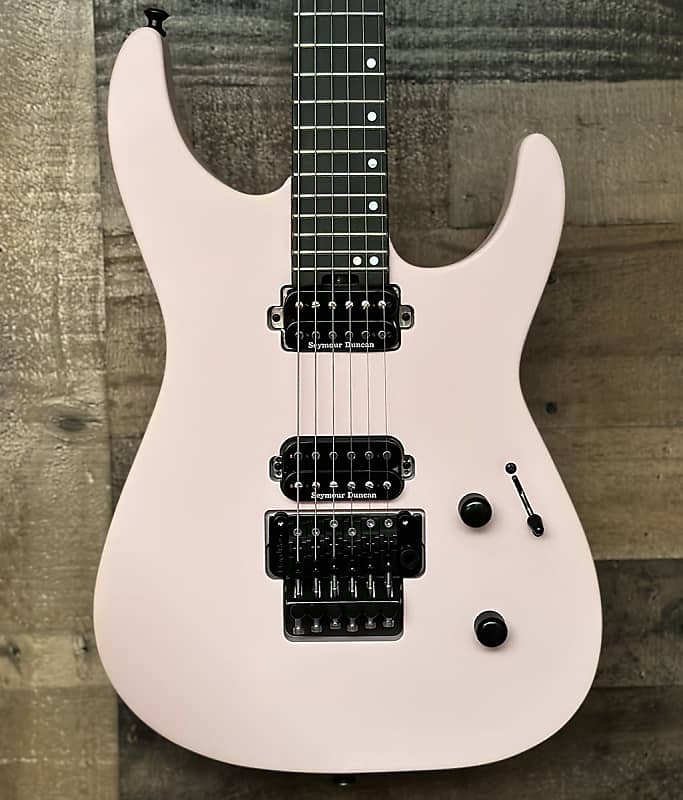 Jackson American Series Virtuoso Satin Shell Pink Electric | Reverb
