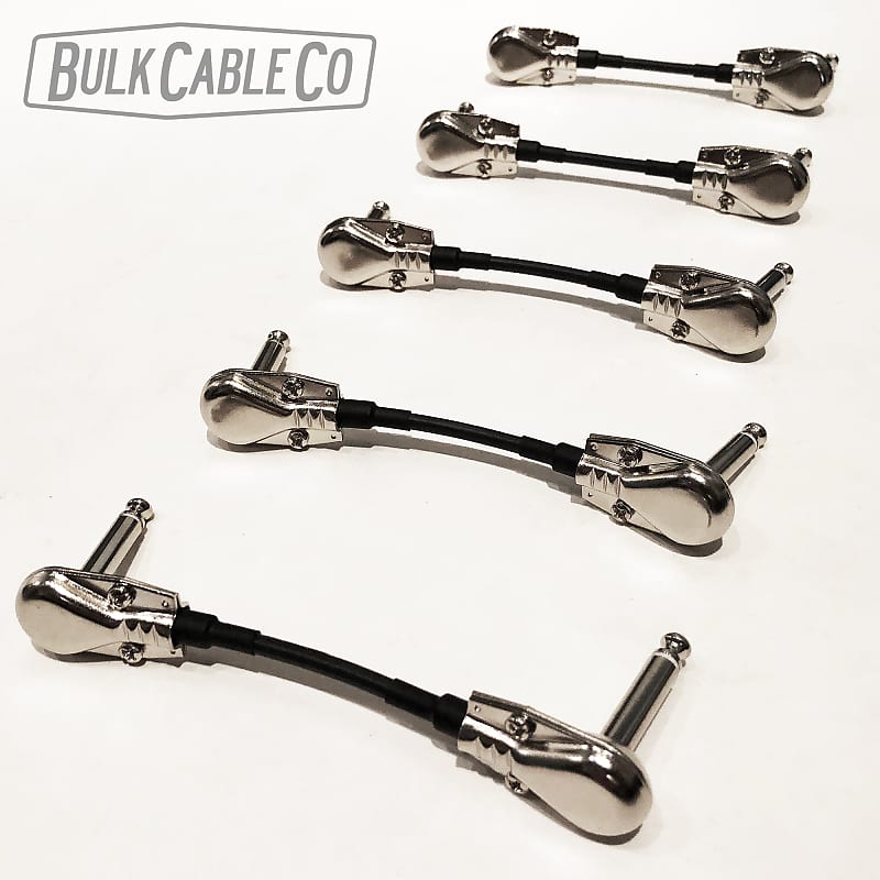 3" Pedal Board Patch Cable - 5 Pack - George L's .155 - | Reverb UK